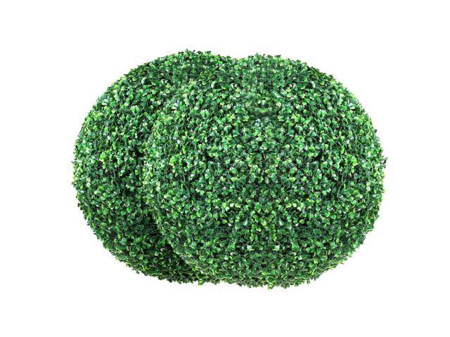 Click here for VEVOR Artificial Topiaries Boxwood Trees  16 Tall... prices