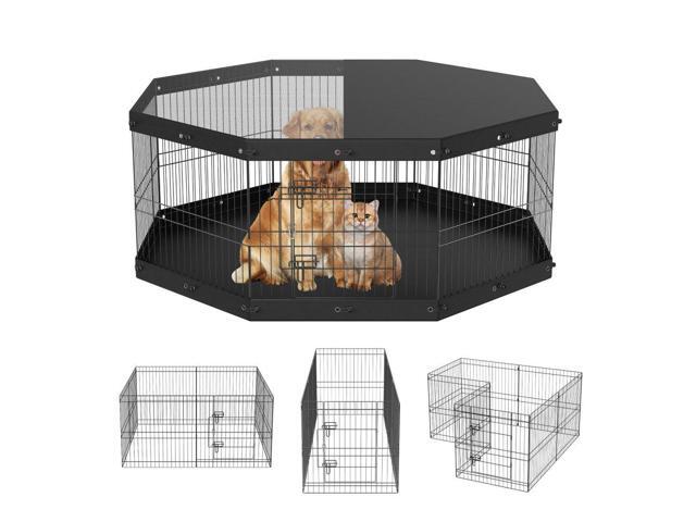 Click here for VEVOR Dog Playpen  8 Panels Foldable Metal Dog Exe... prices