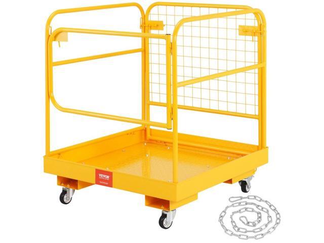 Click here for VEVOR Forklift Safety Cage  1200 lbs Load Capacity... prices