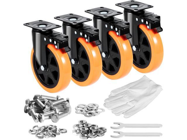 Click here for VEVOR Caster Wheels  6-inch Swivel Plate Casters... prices