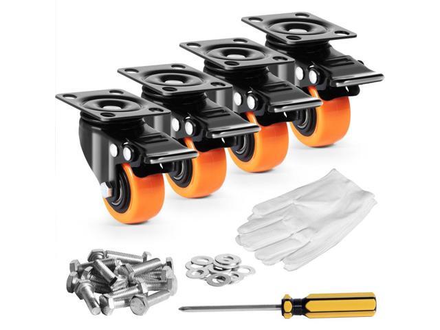 Click here for VEVOR Caster Wheels  2-inch Swivel Plate Casters... prices