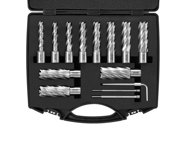 Click here for VEVOR Annular Cutter Set  13 pcs Weldon Shank Mag... prices