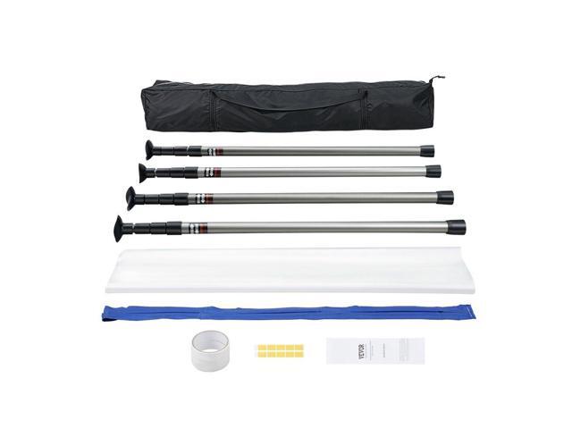 Click here for VEVOR Dust Barrier Poles  12 Ft Barrier Poles  Dus... prices