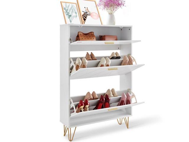Click here for VEVOR Shoe Cabinet with 3 Flip Drawers  Shoe Stora... prices