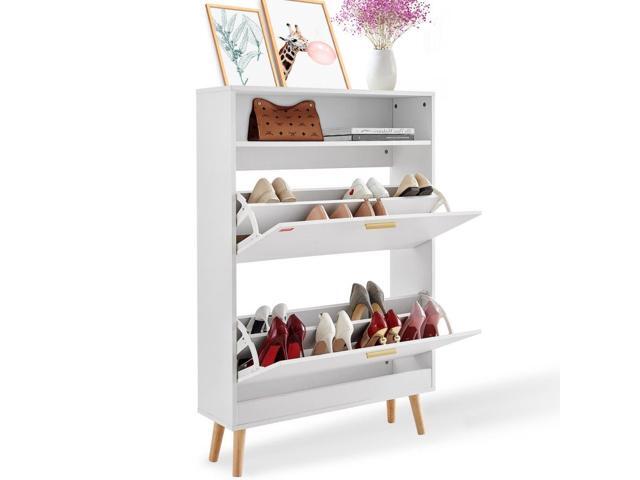 Click here for VEVOR Shoe Cabinet with 2 Flip Drawers  Shoe Stora... prices