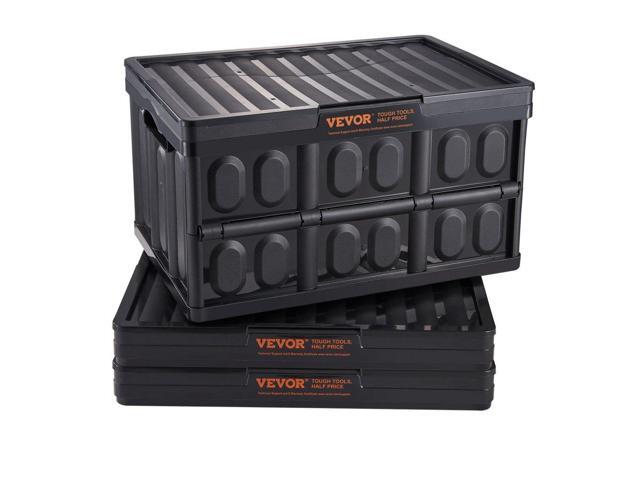 Click here for VEVOR Collapsible Storage Bins with Lids  45L 3 Pa... prices