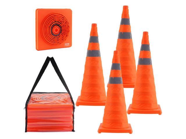 Click here for VEVOR Safety Cones  4 Pack 28 inch Collapsible Tra... prices