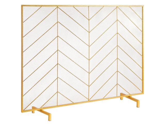 Click here for VEVOR Fireplace Screen Single Panel  Sturdy Iron M... prices