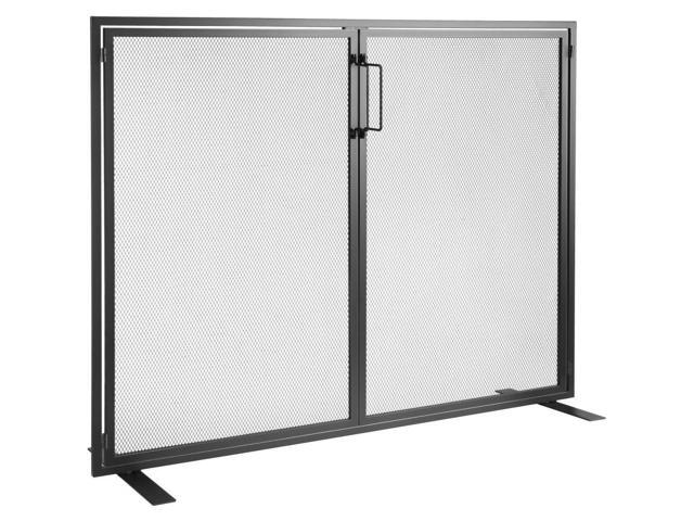Click here for VEVOR Fireplace Screen 1 Panel with Door  Sturdy I... prices