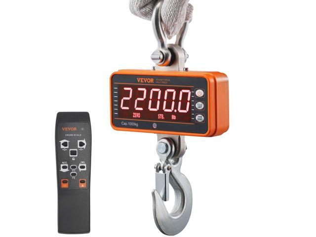 Click here for VEVOR Digital Crane Scale  2200 lbs/1000 kg  Indus... prices