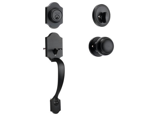 Click here for VEVOR Front Door Handle and Deadbolt Set  Matte Bl... prices