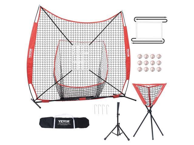Click here for VEVOR 7x7 ft Baseball Softball Practice Net  Porta... prices