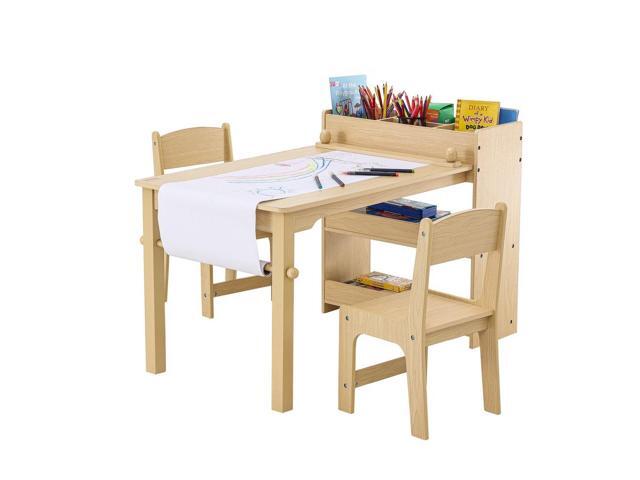 Click here for VEVOR Kids Art Table and 2 Chairs  2-in-1 Toddler... prices
