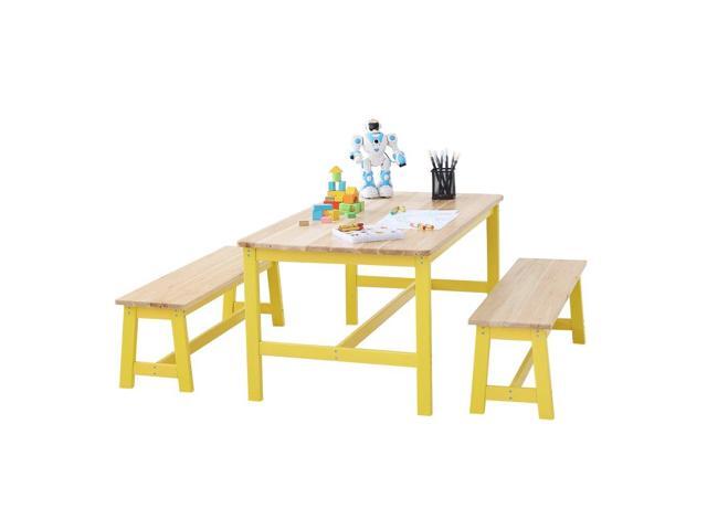 Click here for VEVOR Kids Table and Bench Set  Toddler Table and... prices