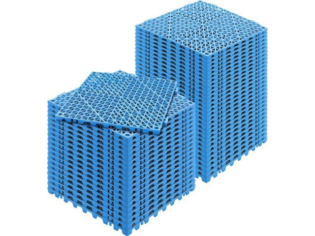 Click here for VEVOR Interlocking Tile 50PCS Blue  Drainage Tiles... prices