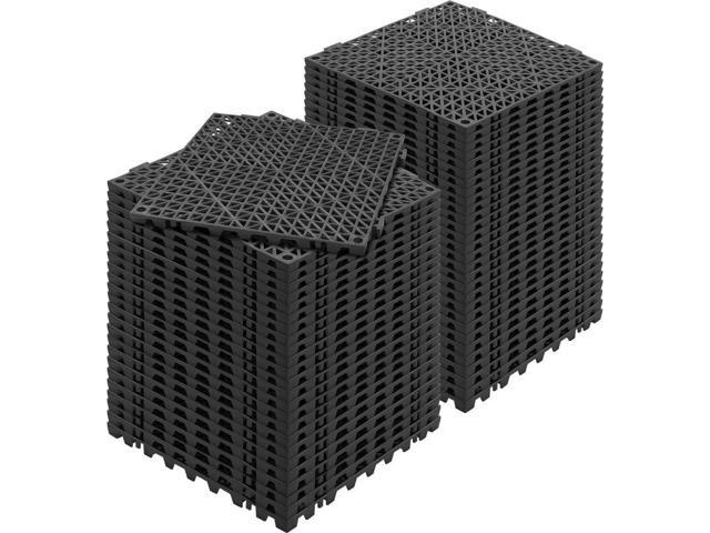 Click here for VEVOR Interlocking Tile 55PCS Black  Drainage Tile... prices