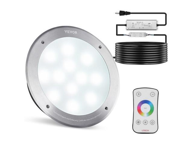 Click here for VEVOR 120V AC LED Pool Light  10 Inch 40W  RGBW Co... prices