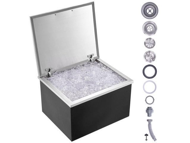 Click here for VEVOR Drop in Ice Chest  28L x 16W x 17H Stainless... prices