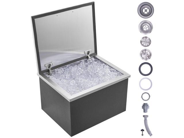 Click here for VEVOR Drop in Ice Chest  20L x 16W x 13H Stainless... prices