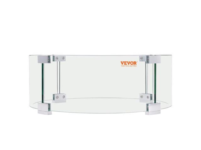 Click here for VEVOR Fire Pit Wind Guard  17 x 6.7 inch Round Gla... prices