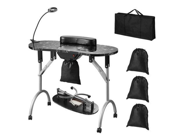 Click here for VEVOR Portable Manicure Table  Foldable Nail Table... prices