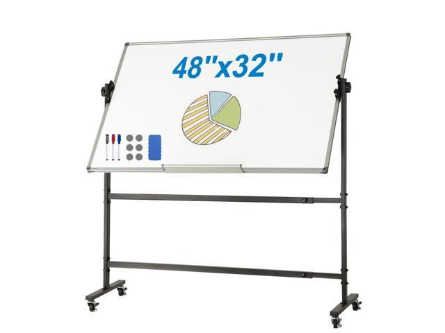 Click here for VEVOR Rolling Whiteboard  48x32 inch Double-Sided... prices
