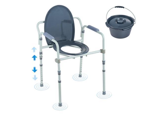 Click here for VEVOR Commode Chair  Bedside Commode with Wider To... prices