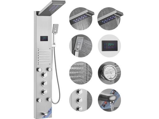 Click here for VEVOR Shower Panel System  6 Shower Modes  LED & S... prices