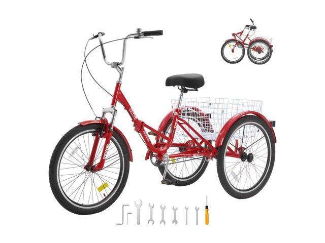 Click here for VEVOR Folding Adult Tricycle  24-Inch Adult Foldin... prices