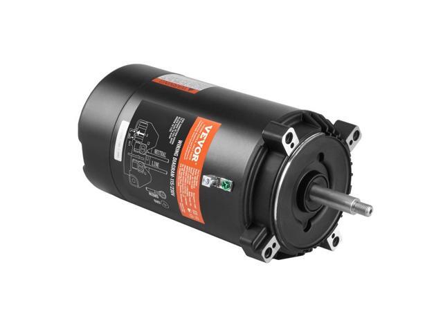 Click here for VEVOR 1 HP Pool Pump Motor  56J Frame  115V(9.8 Am... prices