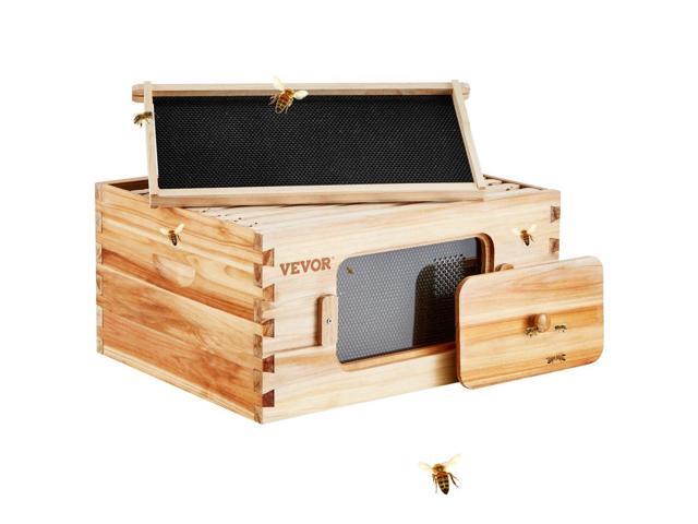 Click here for VEVOR Bee Hive Deep Box Starter Kit  100 Beeswax C... prices