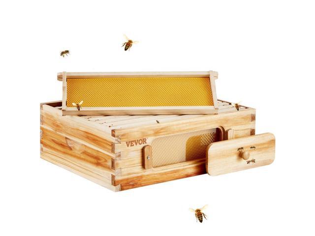 Click here for VEVOR Bee Hive Medium Box Starter Kit  100 Beeswax... prices
