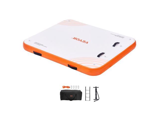 Click here for VEVOR Inflatable Floating Dock  6 x 5FT Inflatable... prices