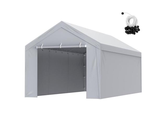 Click here for VEVOR Carport Replacement Canopy Cover Top + Side... prices