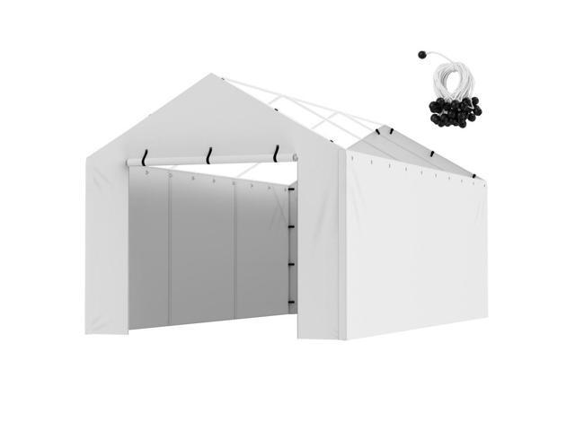 Click here for Carport Replacement Canopy Cover Side Wall 10 x 20... prices