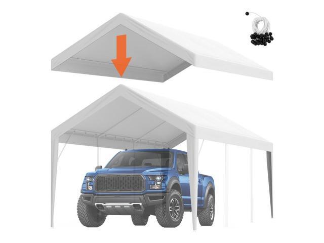 Click here for VEVOR Carport Replacement Canopy Cover 10 x 20 ft... prices