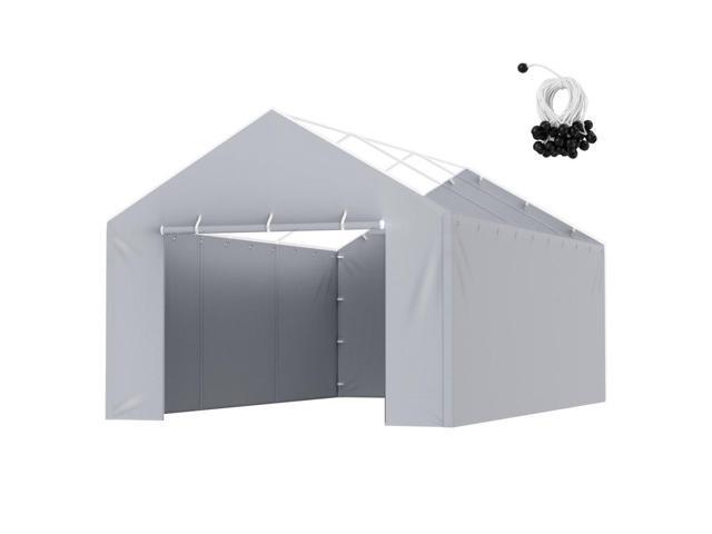 Click here for Carport Replacement Canopy Cover Side Wall 12 x 20... prices