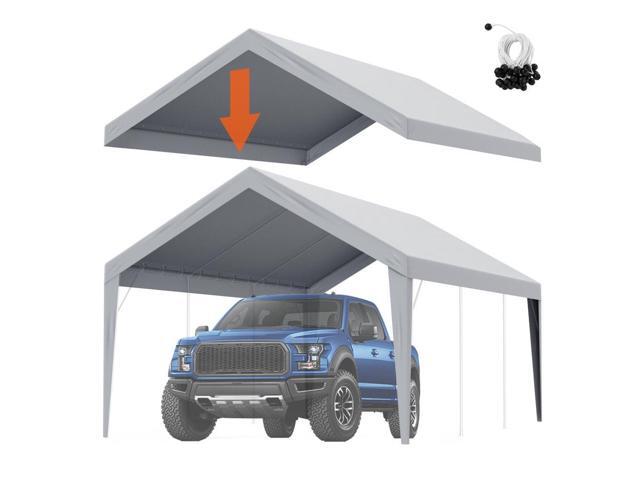 Click here for VEVOR Carport Replacement Canopy Cover 12 x 20 ft... prices