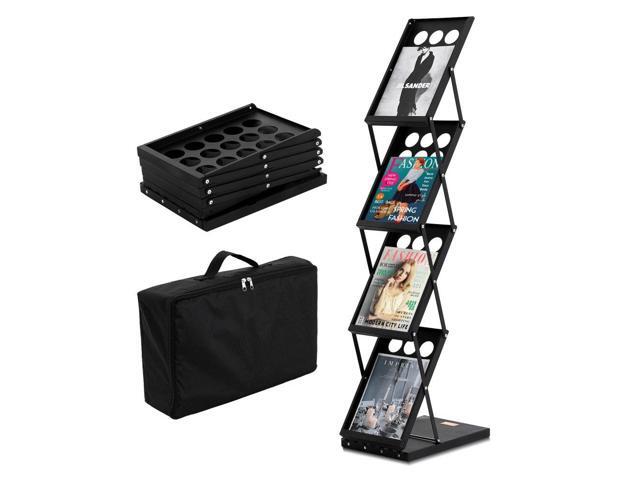 Click here for VEVOR Foldable Magazine Display Rack  4-Tier Broch... prices