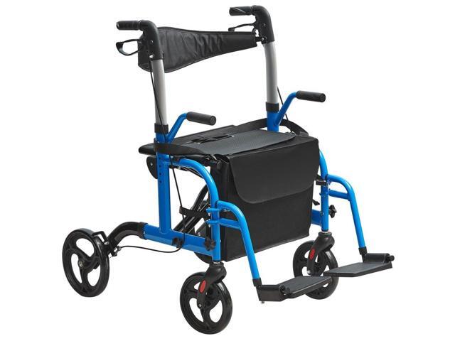 Click here for VEVOR 2 in 1 Rollator Walker & Transport Chair for... prices