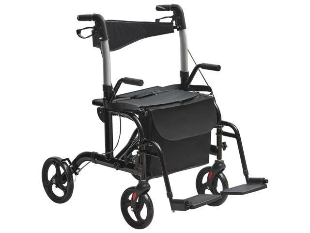 Click here for VEVOR 2 in 1 Rollator Walker & Transport Chair for... prices