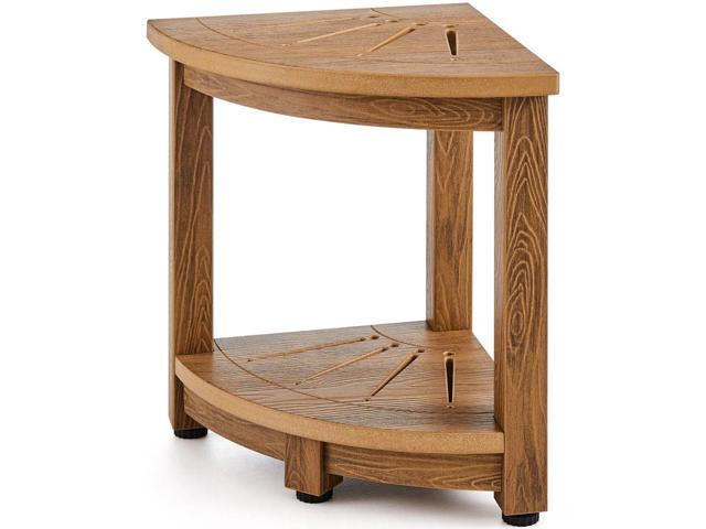 Click here for VEVOR Corner Shower Bench  16.5 Height 12.8 Radius... prices