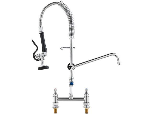 Click here for VEVOR Commercial Faucet with Pre-Rinse Sprayer  26... prices