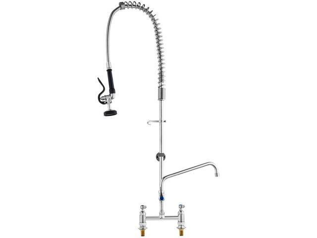 Click here for VEVOR Commercial Faucet with Pre-Rinse Sprayer  44... prices