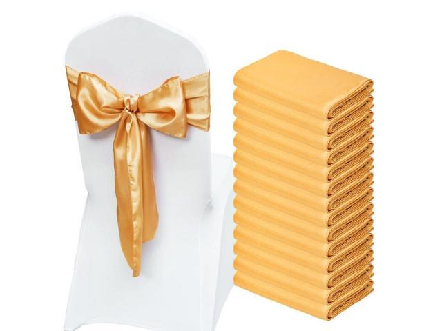 Click here for VEVOR Stretch Spandex Chair Sashes Bows  Chair Sli... prices