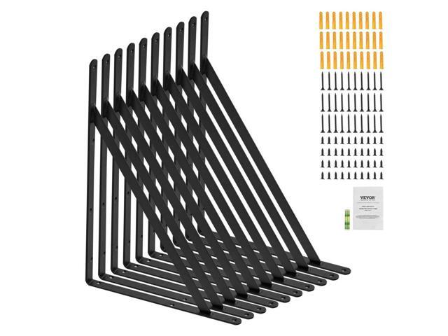 Click here for Shelf Bracket  12 x 8 in 10 Pcs  Heavy Duty Floati... prices