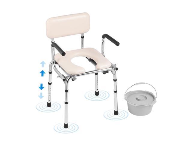 Click here for VEVOR Commode Chair  Bedside Commode with Padded S... prices