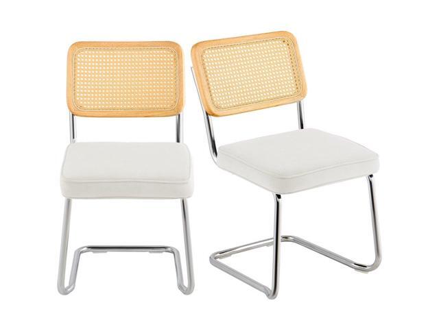 Click here for VEVOR Rattan Dining Chairs Set of 2  Mid Century M... prices