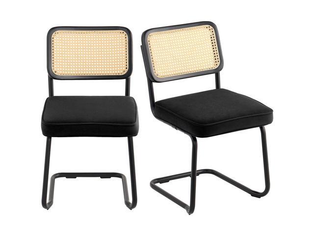 Click here for VEVOR Rattan Dining Chairs Set of 2  Mid Century M... prices