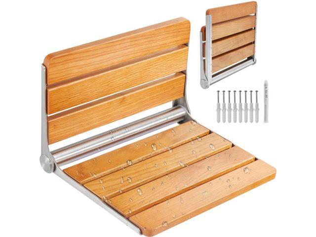 Click here for VEVOR Folding Oak Shower Seat  16.1 x 13.4 Unfolde... prices